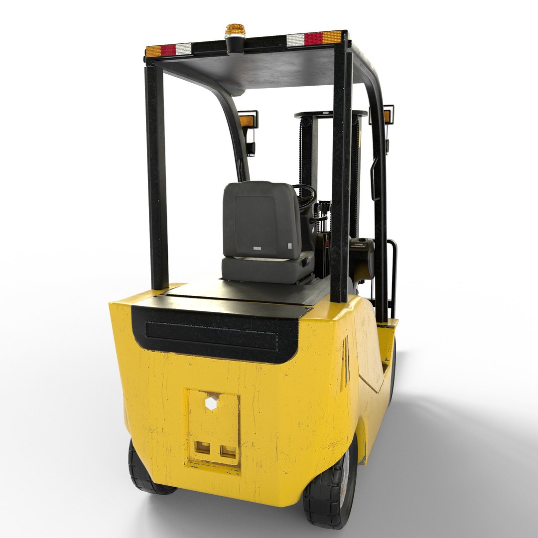 Generic Forklift 3D - TurboSquid 2150429