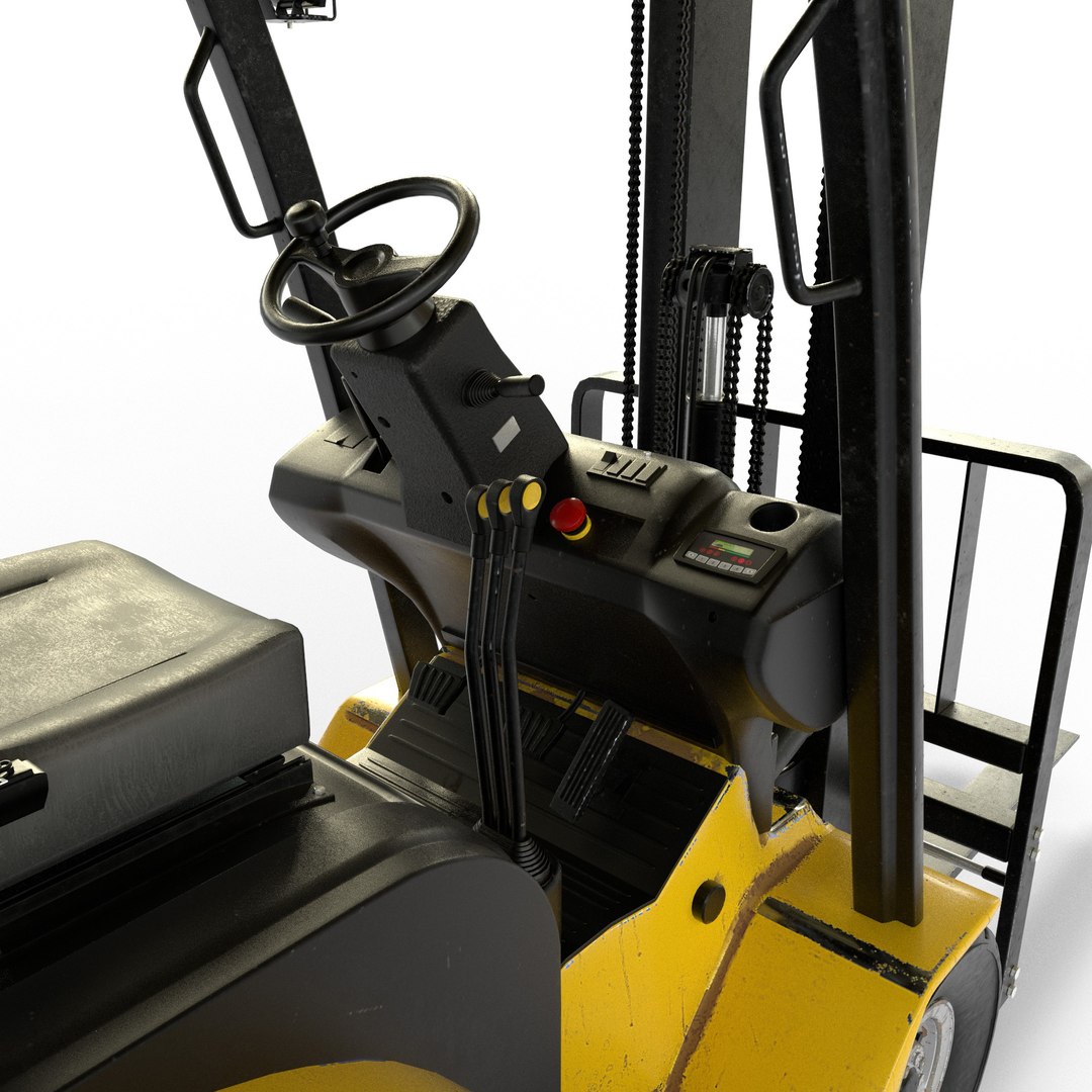 Generic Forklift 3D - TurboSquid 2150429