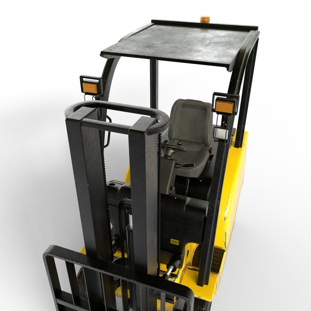 Generic Forklift 3D - TurboSquid 2150429