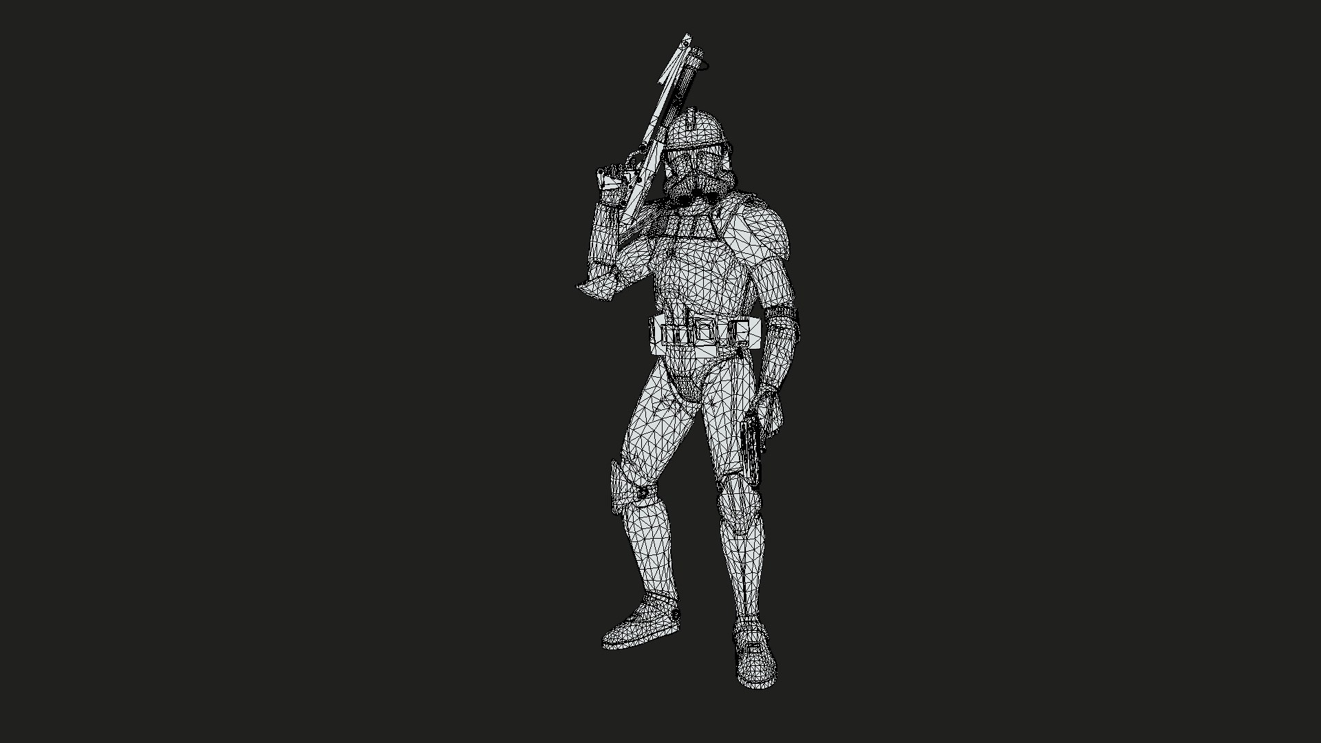 3D Clone Captain Howzer - TurboSquid 1817454
