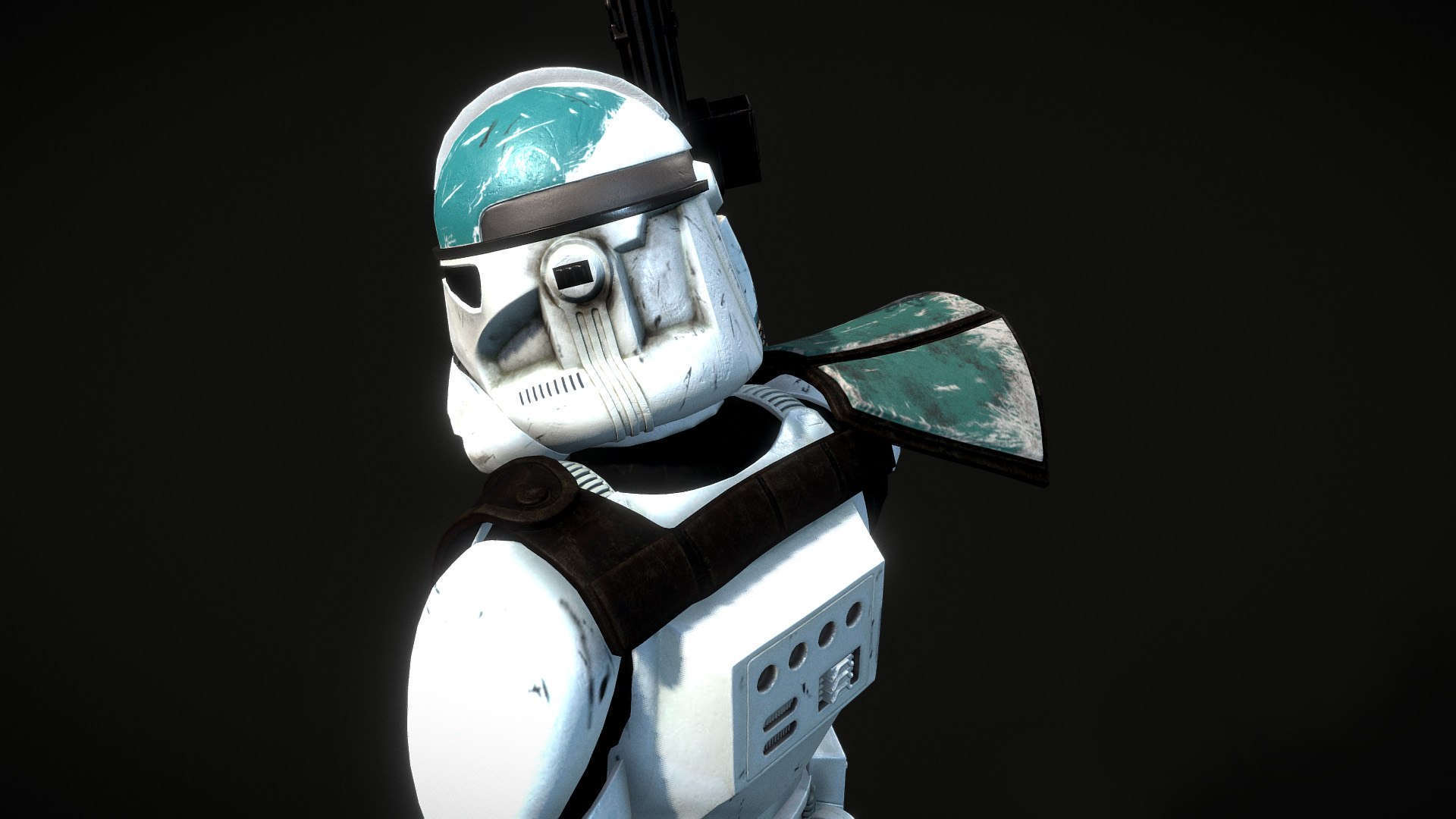 3D Clone Captain Howzer - TurboSquid 1817454