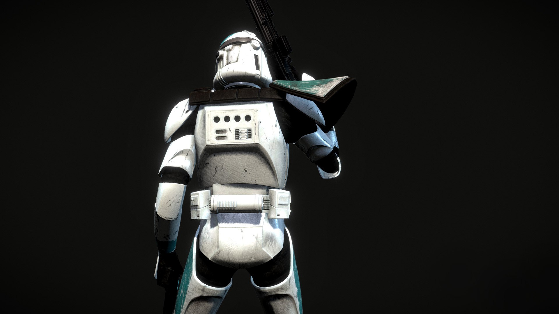 3D Clone Captain Howzer - TurboSquid 1817454