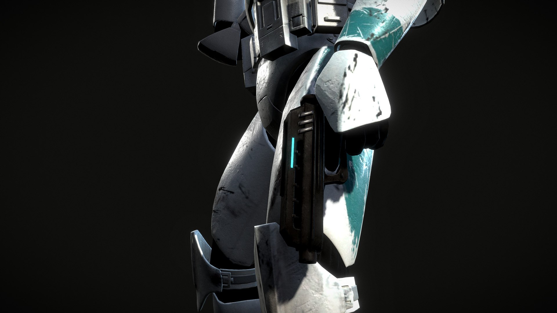 3D Clone Captain Howzer - TurboSquid 1817454