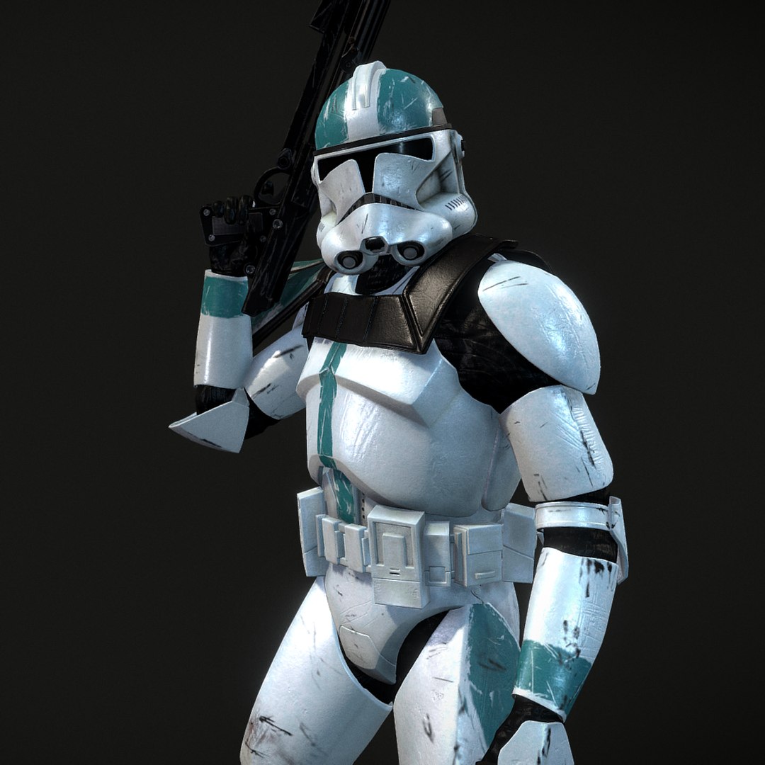 3D Clone Captain Howzer - TurboSquid 1817454
