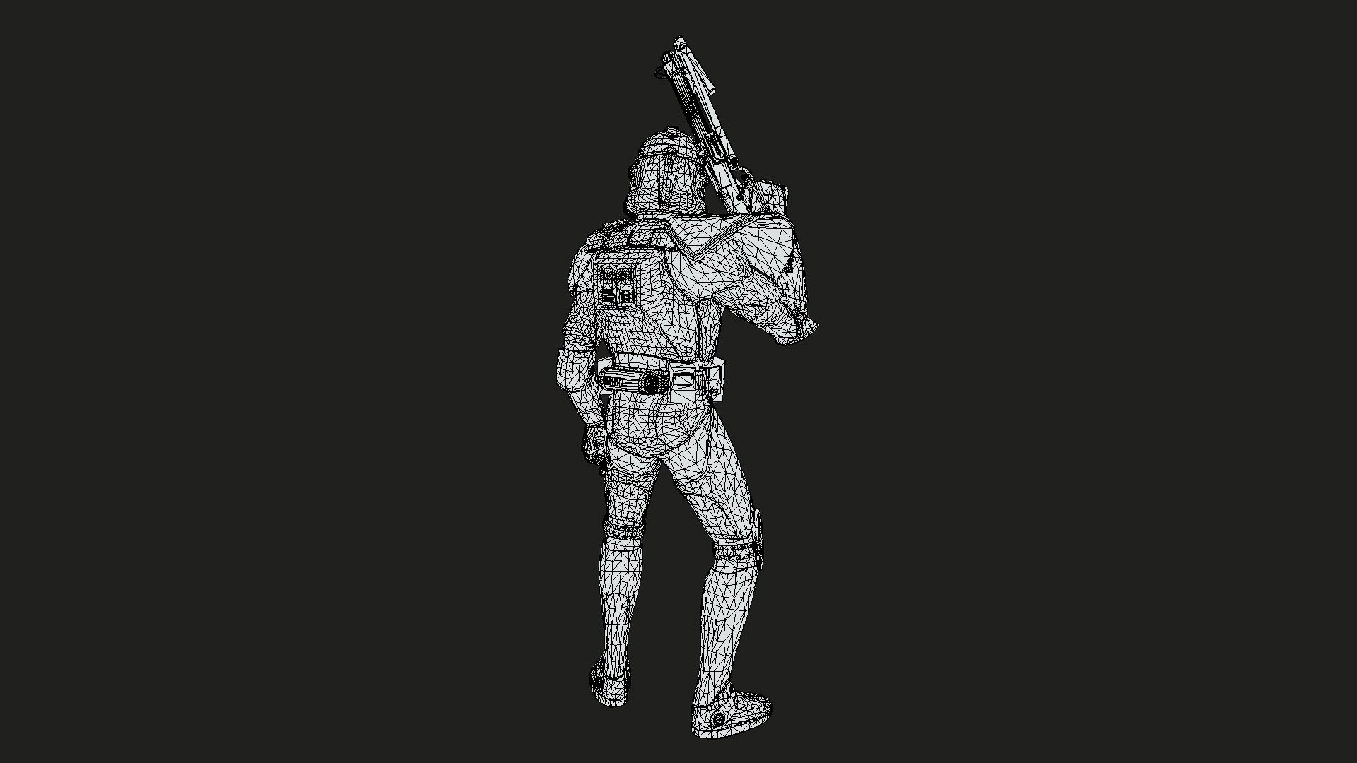 3D Clone Captain Howzer - TurboSquid 1817454