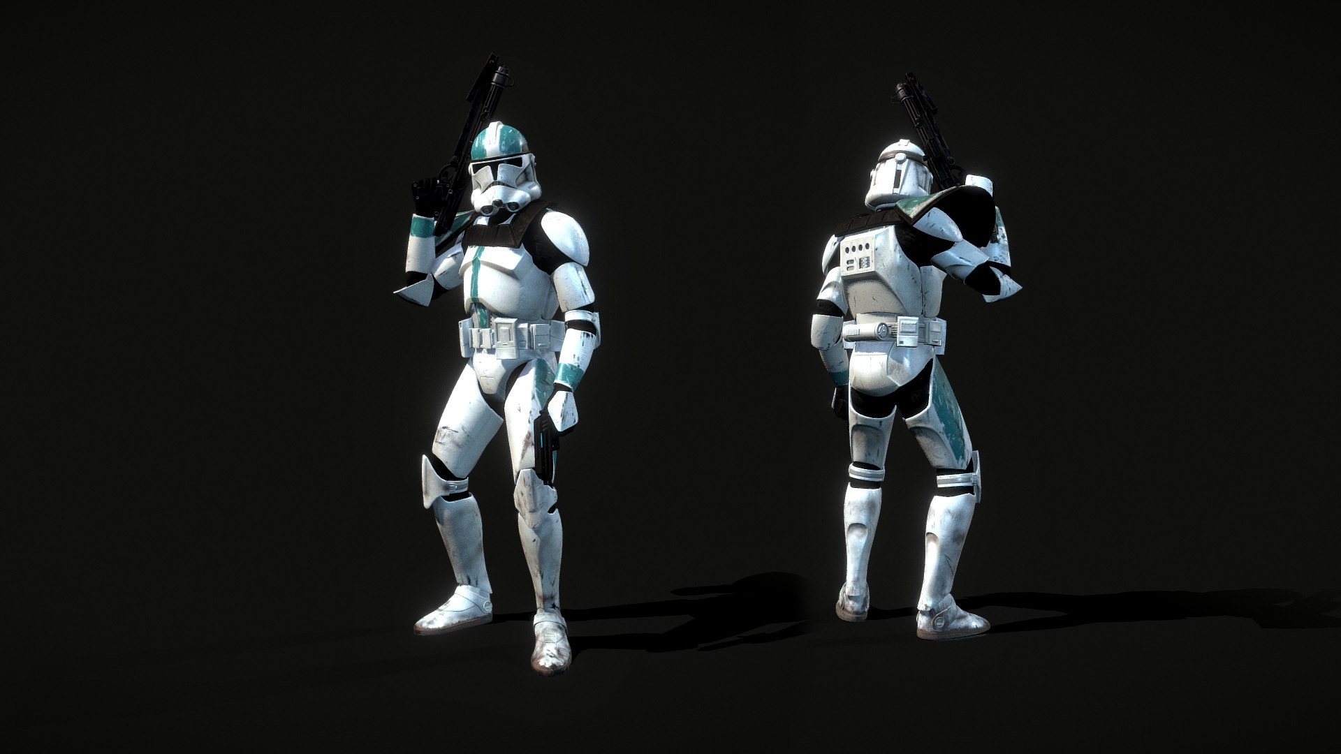 3D Clone Captain Howzer - TurboSquid 1817454