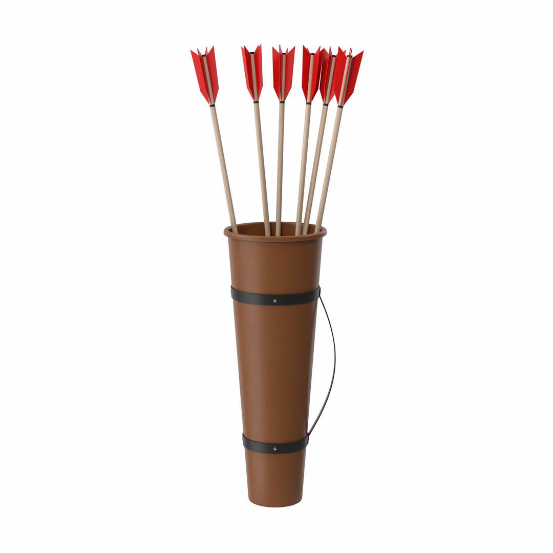 Arrow Holder Set 3D - TurboSquid 2200790