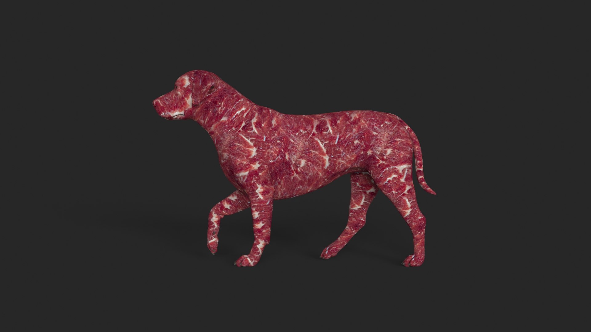 LAB-030 Dog Walking 3D Model - TurboSquid 1914744