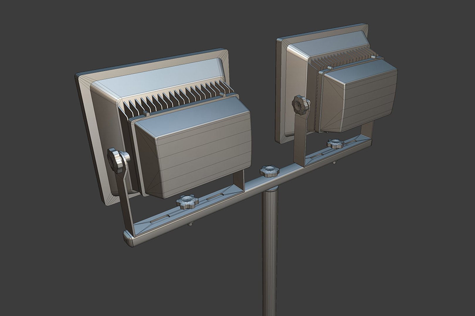 3D Model Led Work Light Stand - TurboSquid 1313063