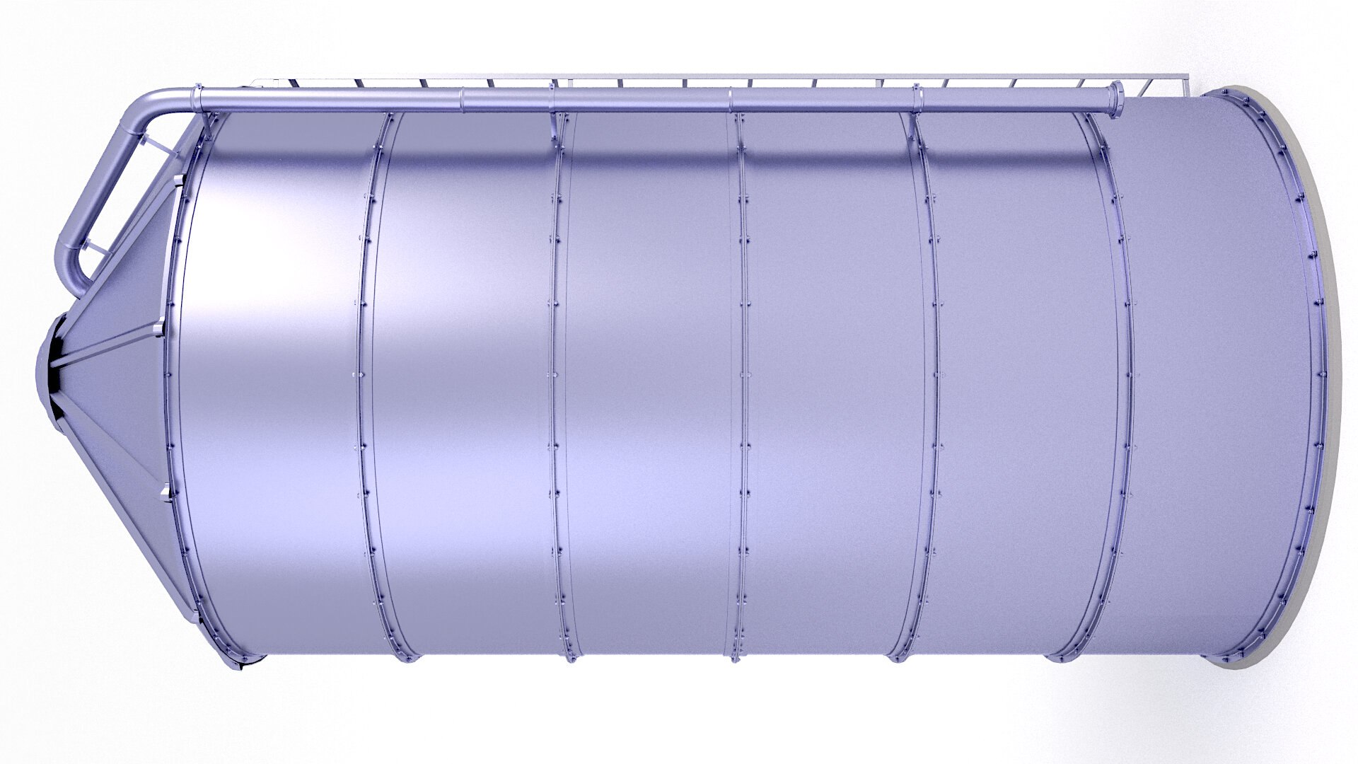 Forage Grain Corn Silos V6 3D Model - TurboSquid 2419018
