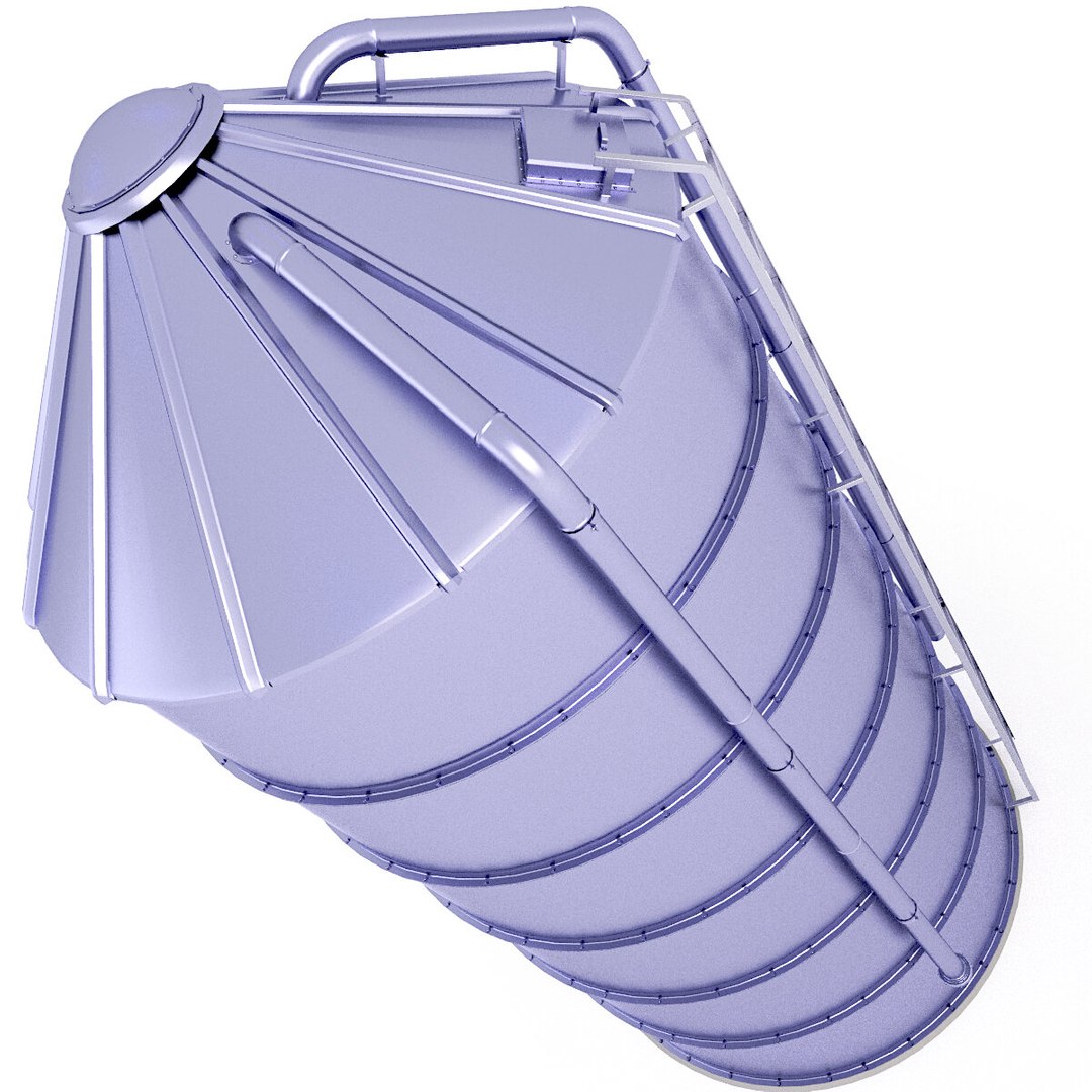 Forage Grain Corn Silos V6 3D Model - TurboSquid 2419018