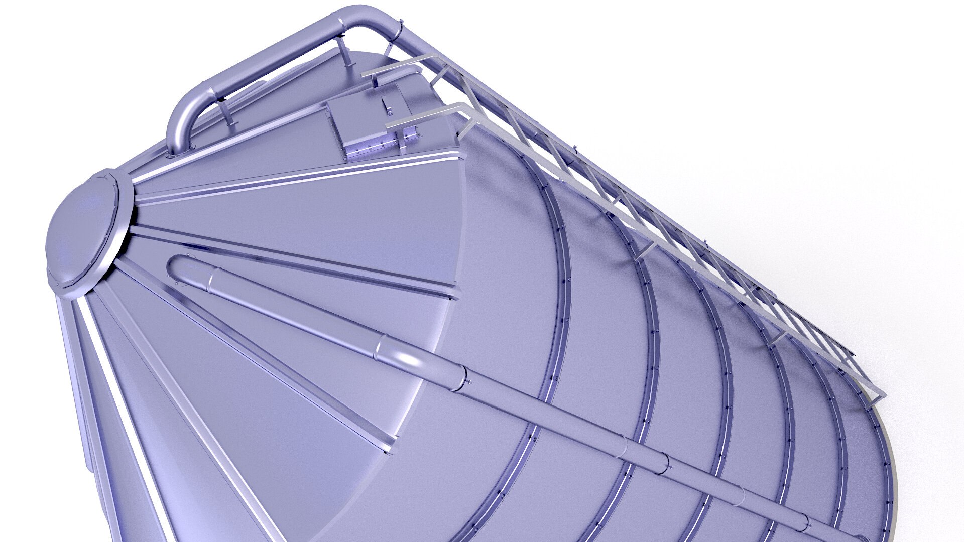 Forage Grain Corn Silos V6 3D Model - TurboSquid 2419018