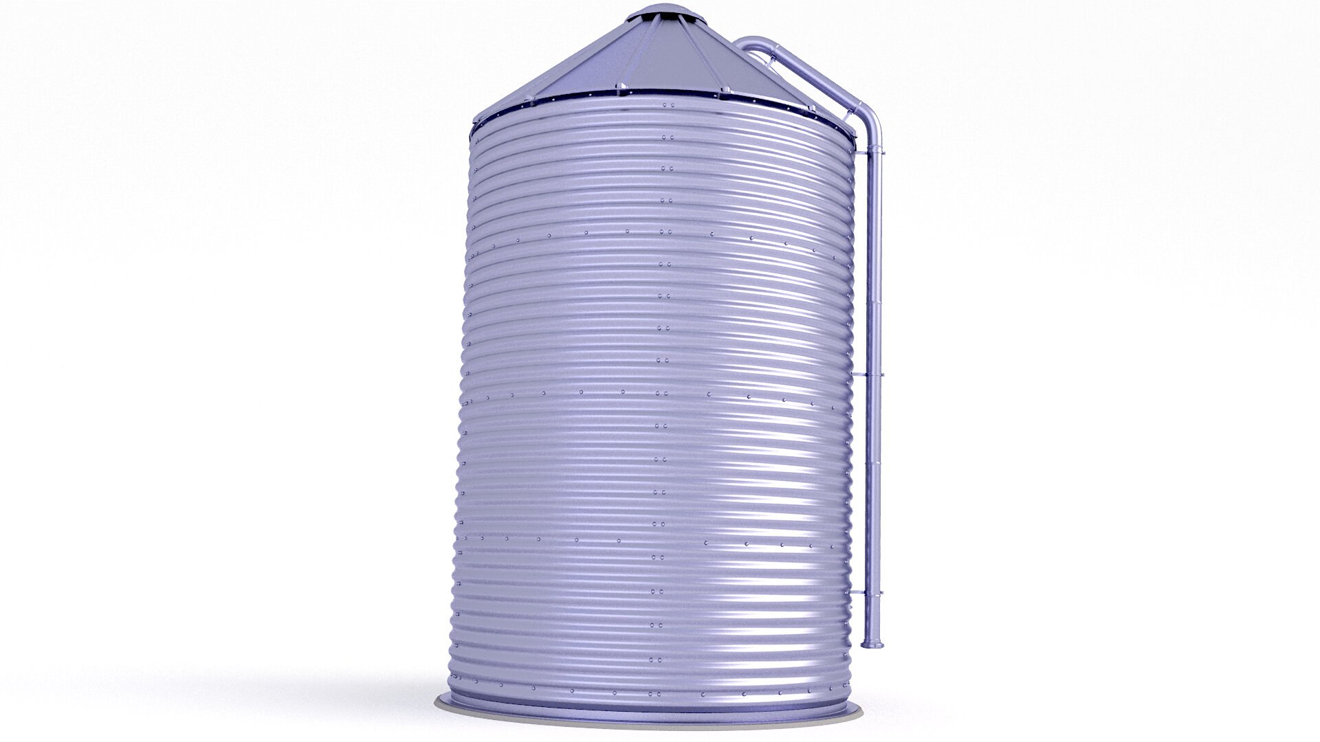 Forage Grain Corn Silos V6 3D Model - TurboSquid 2419018