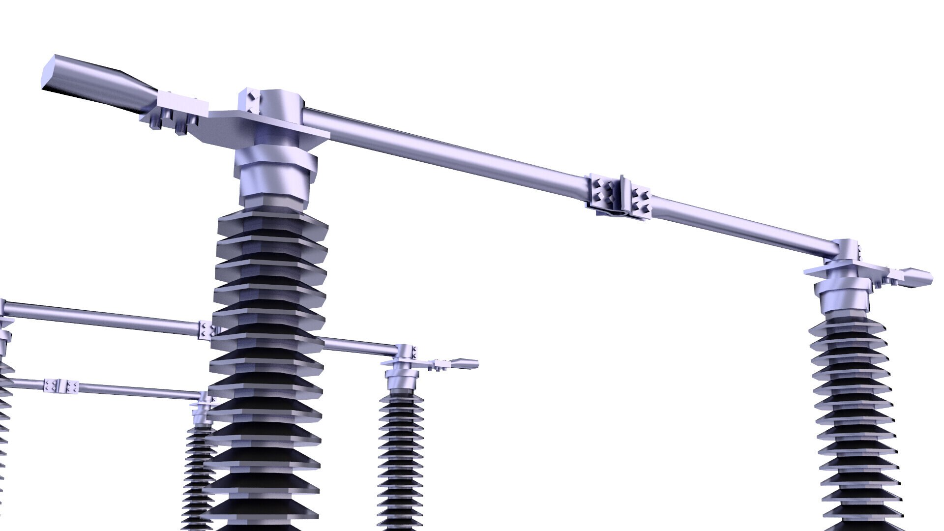 HV Center Disconnect Low Polygon Simulators Mods 53 3D - TurboSquid 2397168