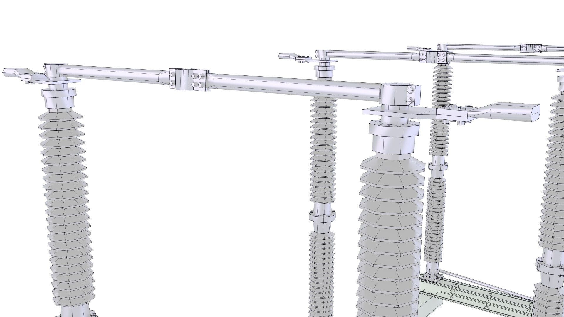 HV Center Disconnect Low Polygon Simulators Mods 53 3D - TurboSquid 2397168