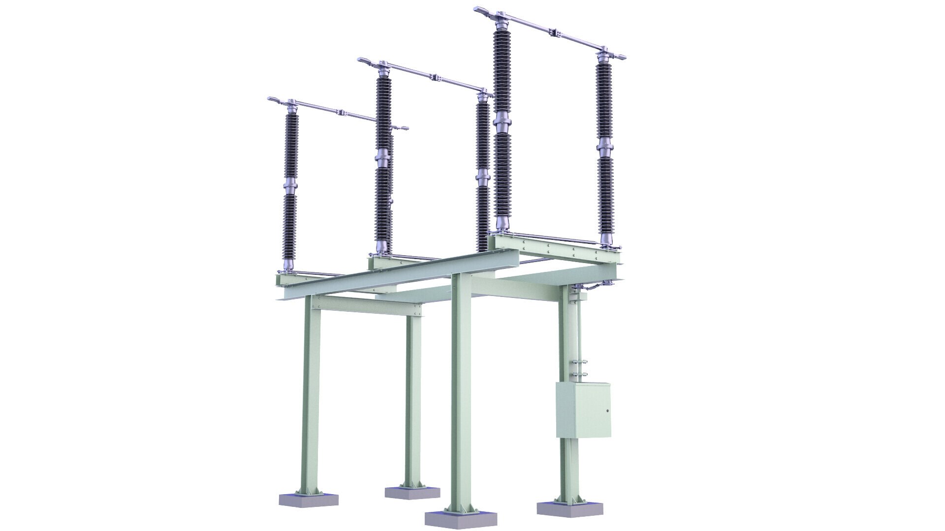 HV Center Disconnect Low Polygon Simulators Mods 53 3D - TurboSquid 2397168