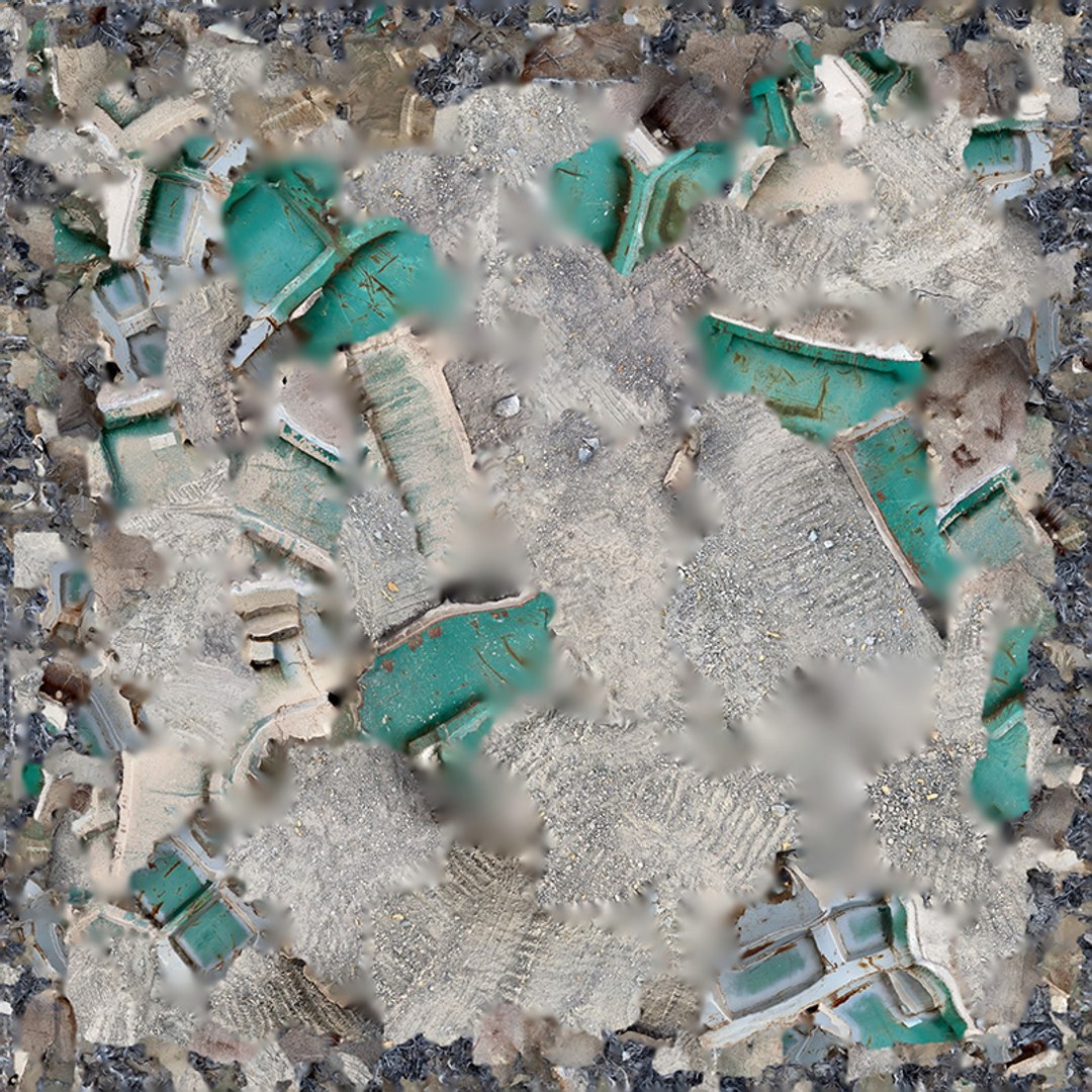Gravel Container Rebar - 3D Photogrammetry Model Scan Of Small Green ...