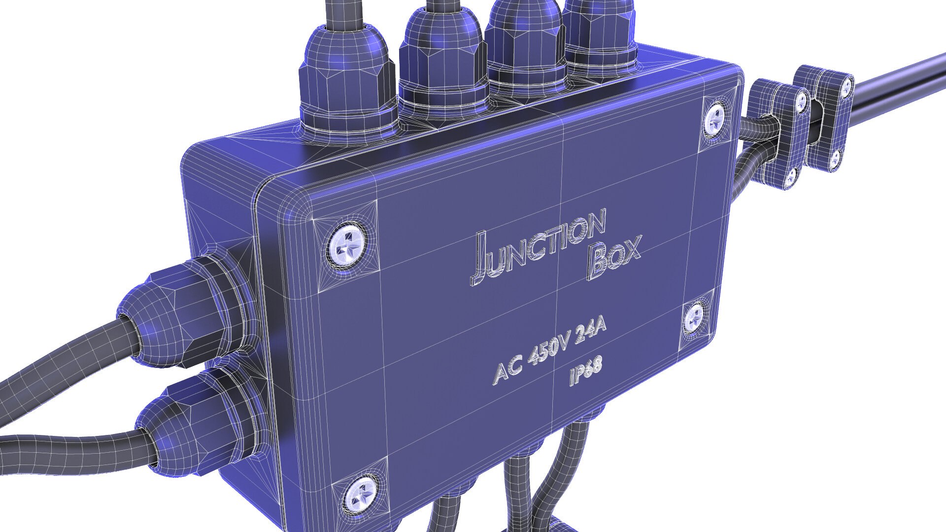 Junction Box 16 3D Model - TurboSquid 1854756