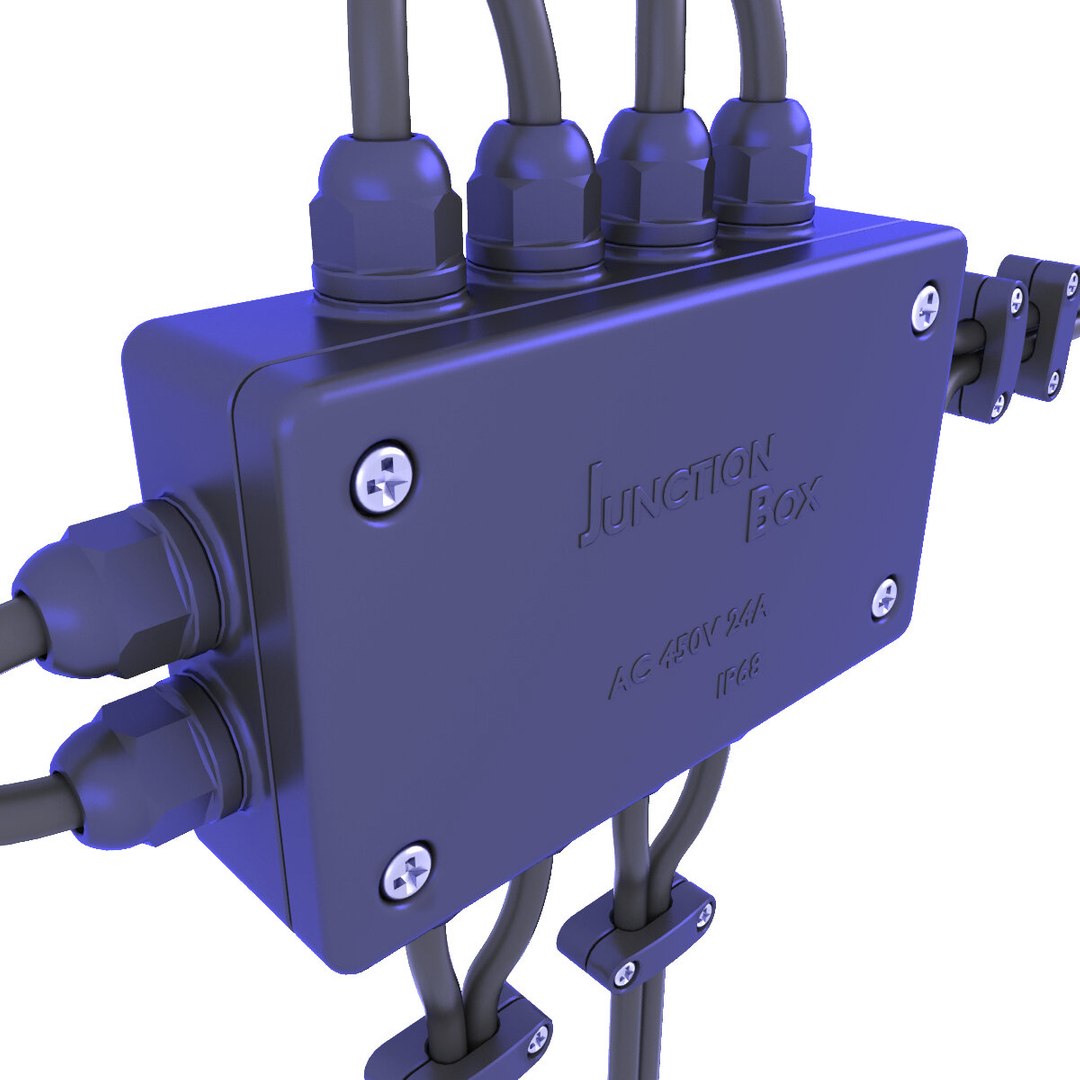 Junction Box 16 3D Model - TurboSquid 1854756