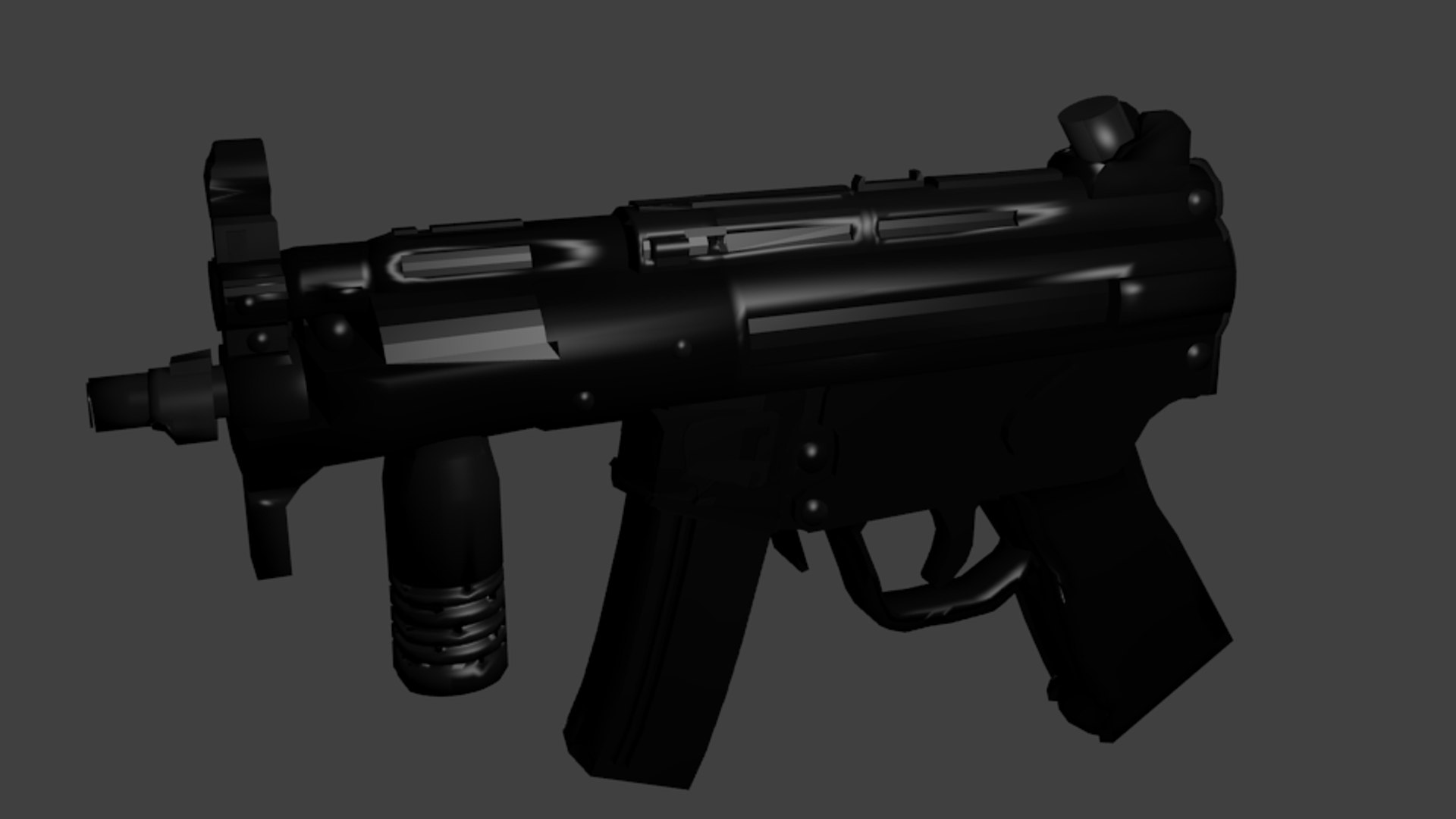 Heckler koch mp5 model - TurboSquid 1194881