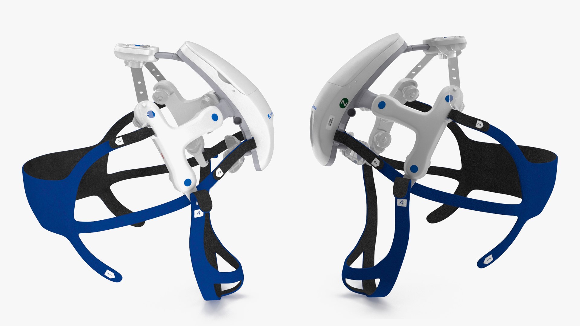 3D Electroencephalography EEG Headset Nihon Kohden AE-120A - TurboSquid ...