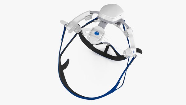 modelo 3d Auriculares de electroencefalografía EEG Nihon Kohden AE-120A ...