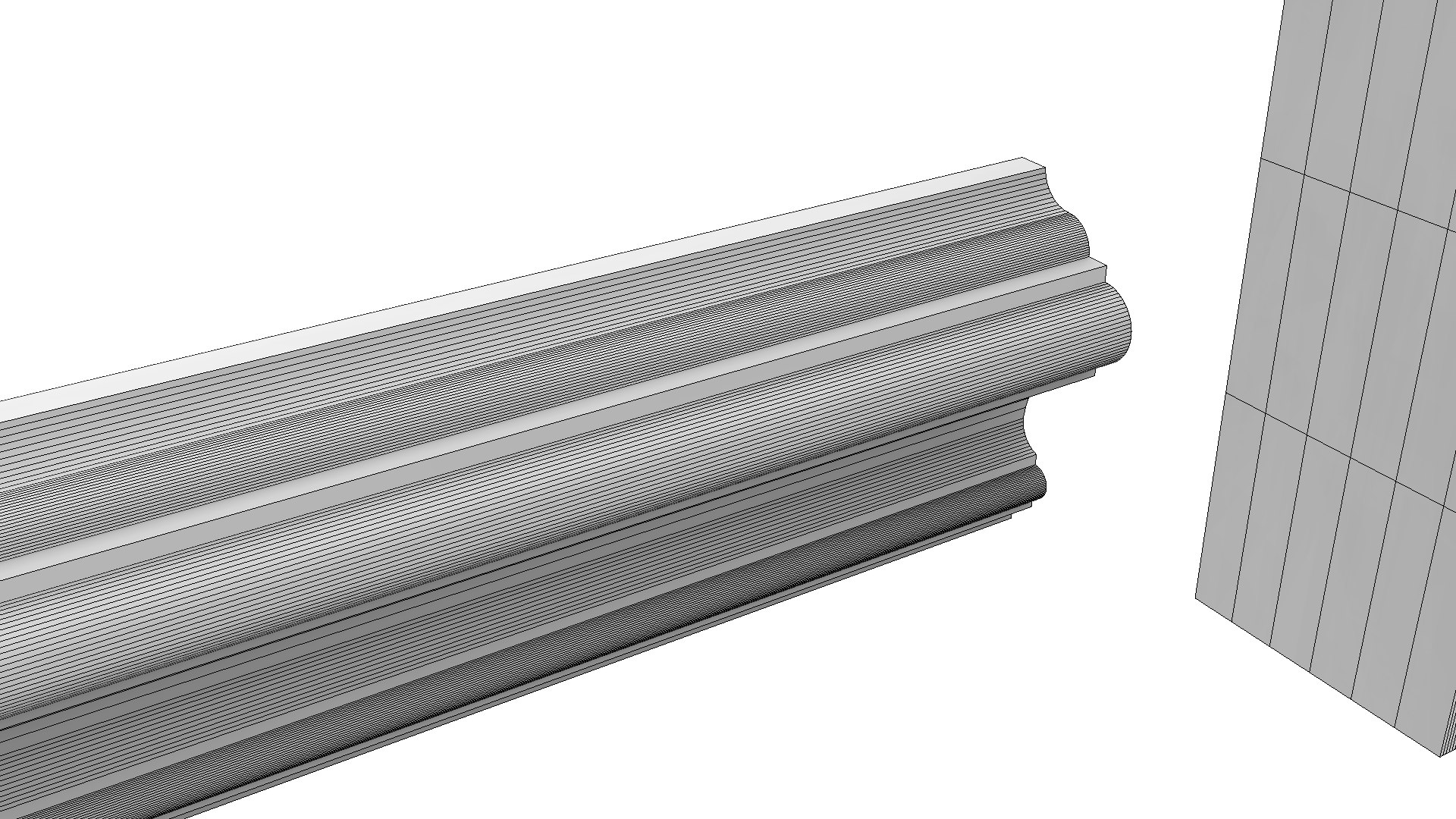 3D Panel Moulding - TurboSquid 2022499