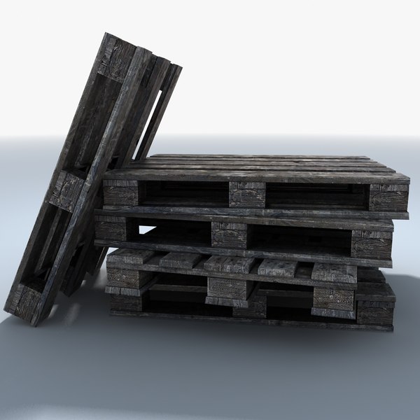 palette stack 3d model