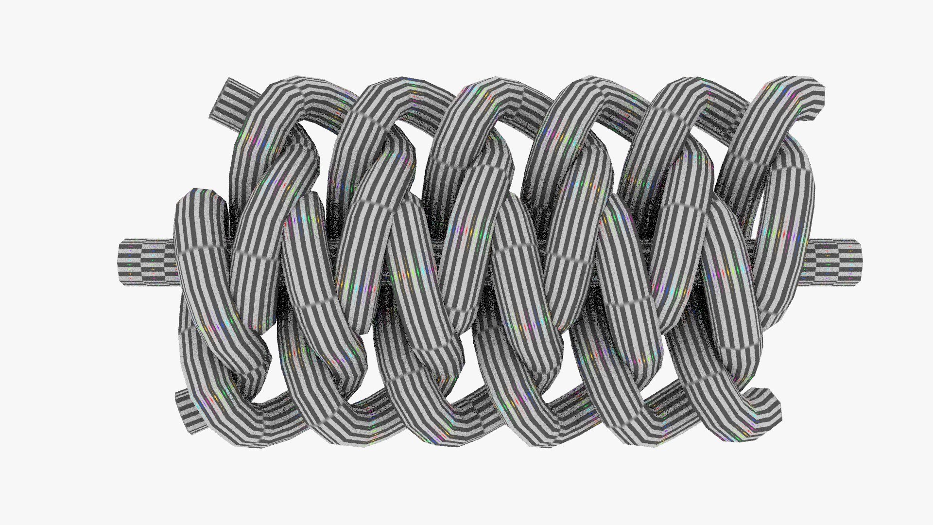 3D Braid - TurboSquid 1667337