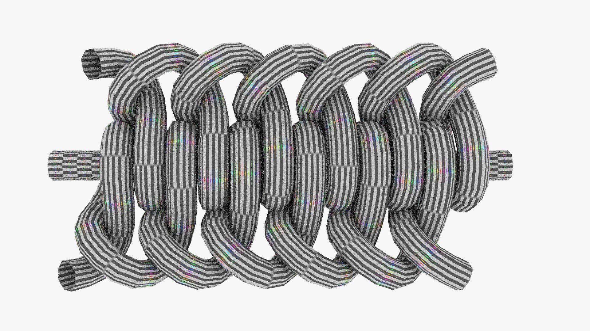 3D Braid - TurboSquid 1667337