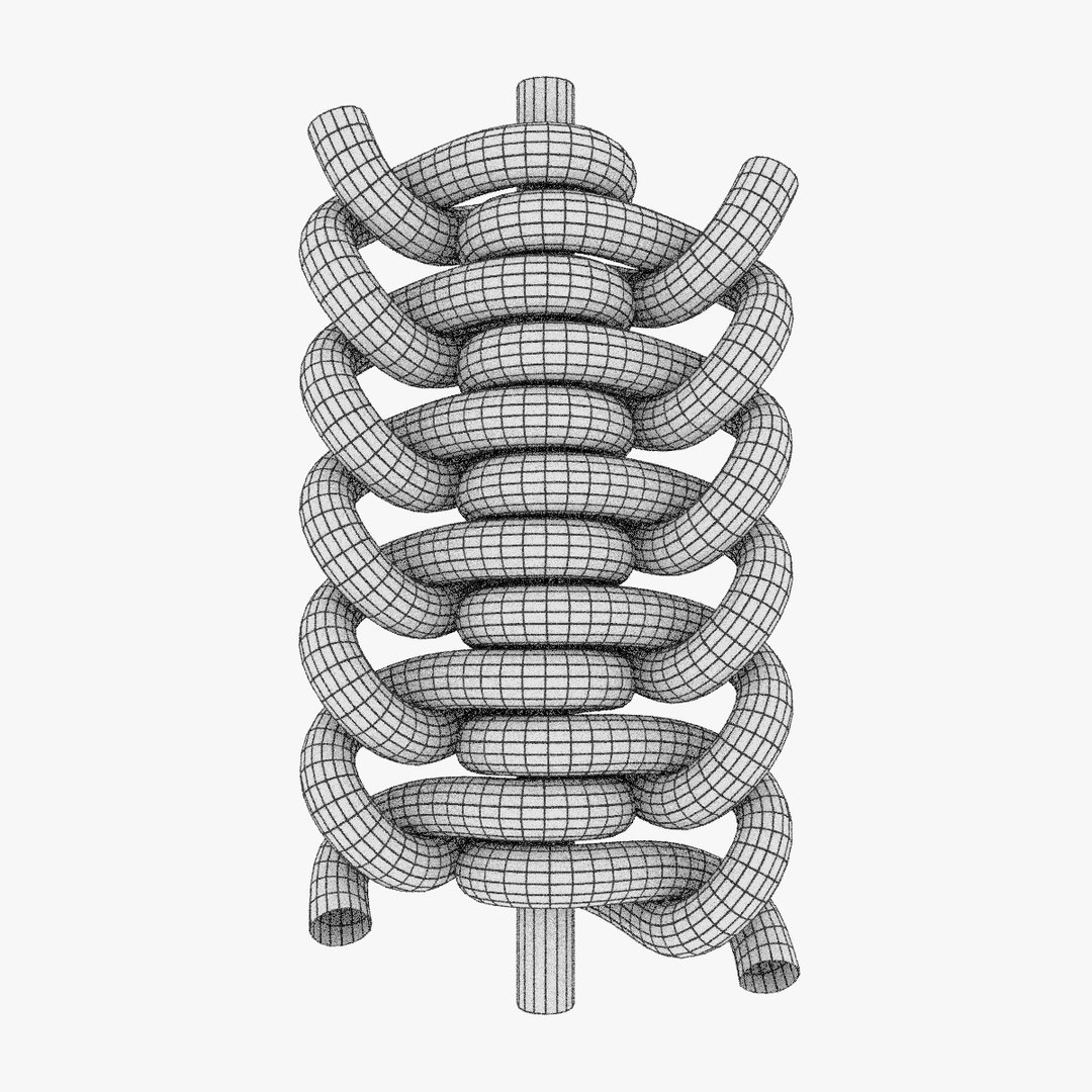 3D braid - TurboSquid 1667337