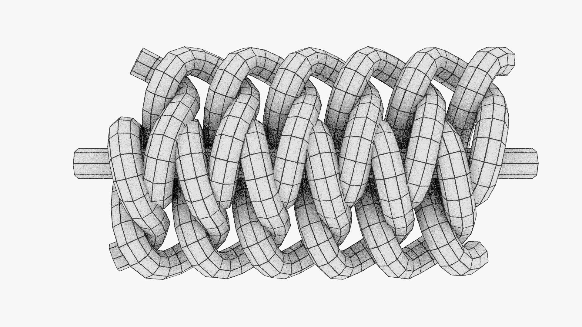 3D Braid - TurboSquid 1667337