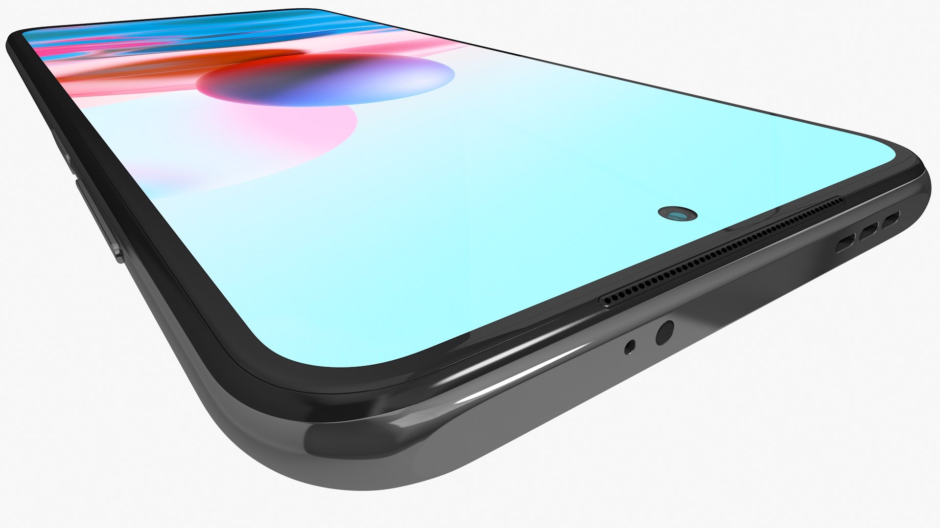 Xiaomi Redmi Note 10 Gray 3D - TurboSquid 1715589