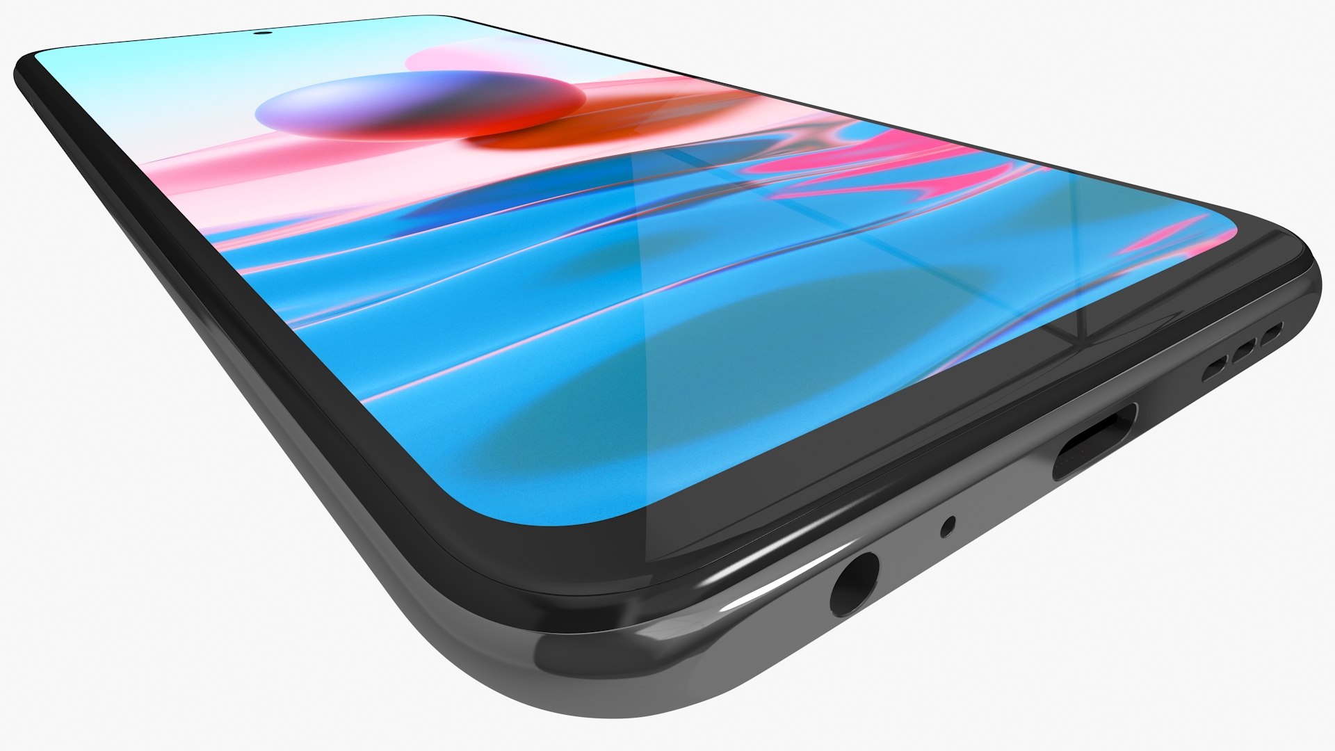 Xiaomi Redmi Note 10 Gray 3D - TurboSquid 1715589