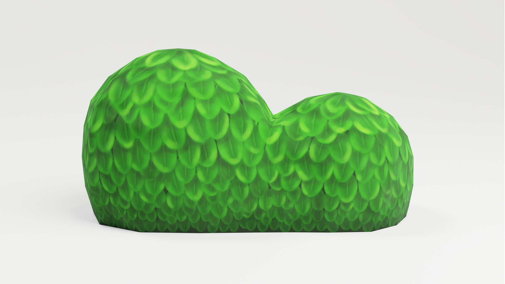 3D Model Stylized Bush - TurboSquid 1839659