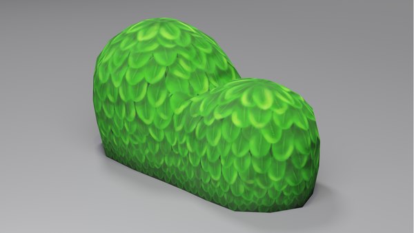 3D model Stylized Bush - TurboSquid 1839659