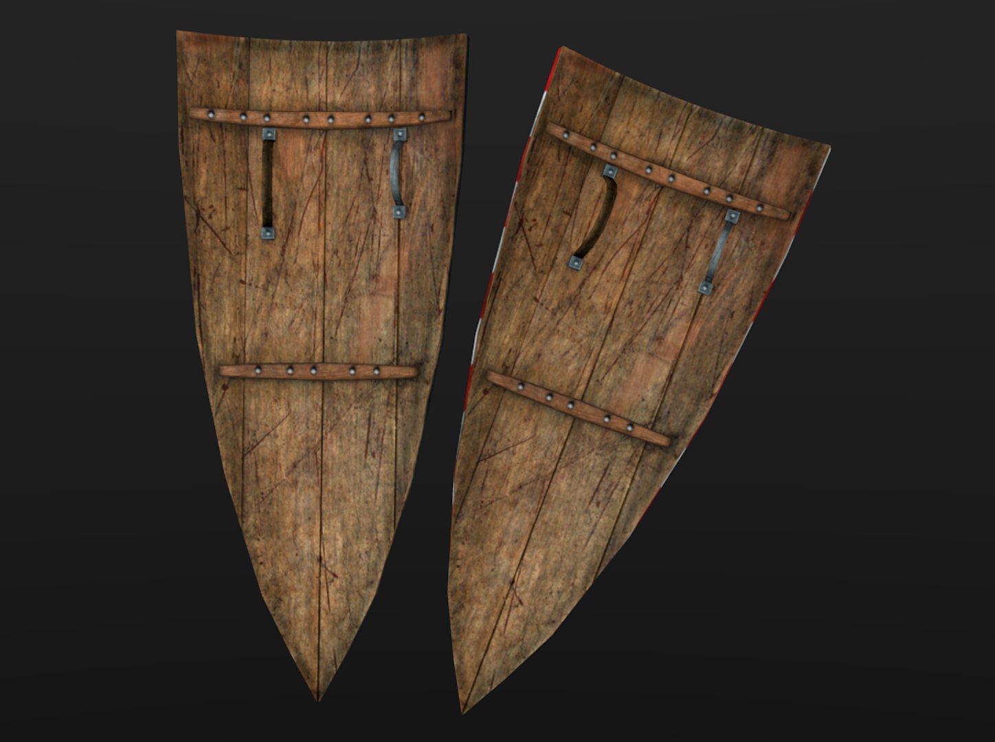 3ds Set Kite Shields