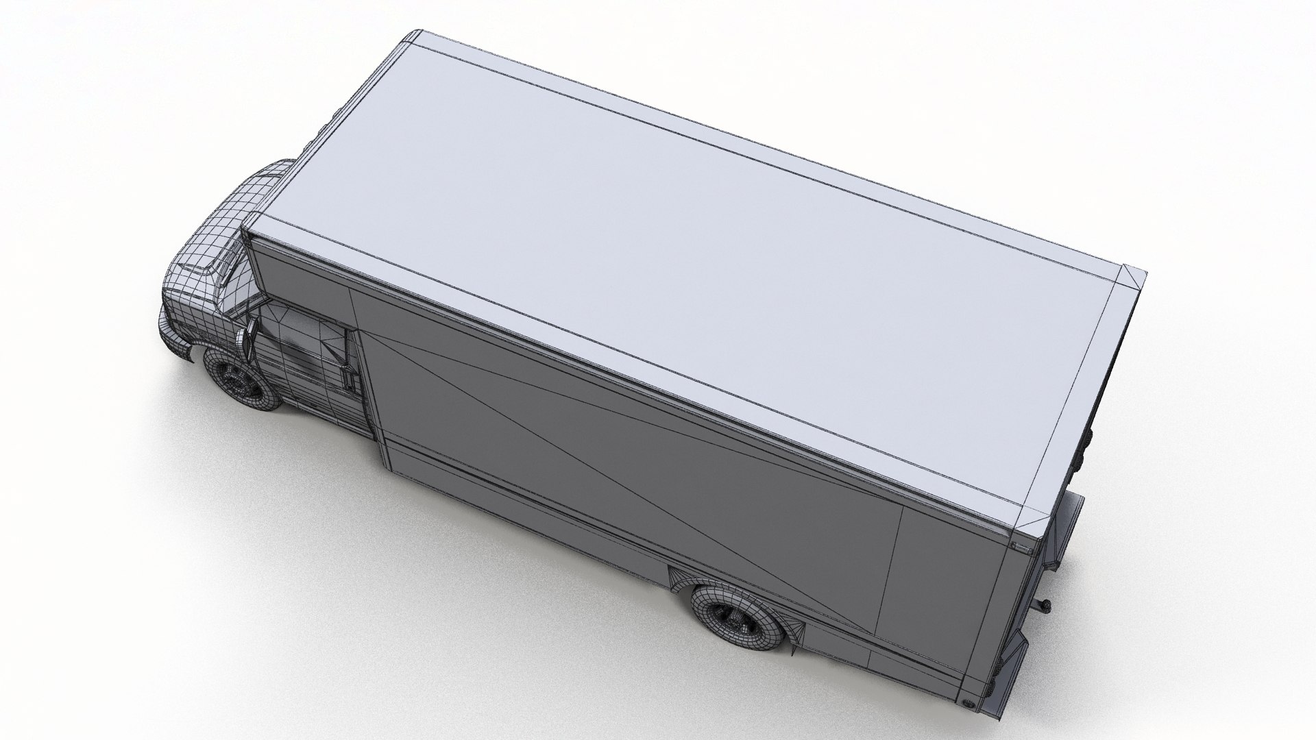 3D Chevrolet Express 3500 Box Van - TurboSquid 2211273