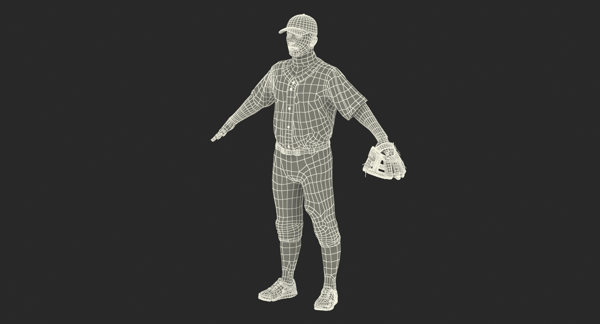 Baseball Player Rigged Generic 3D - TurboSquid 1159992