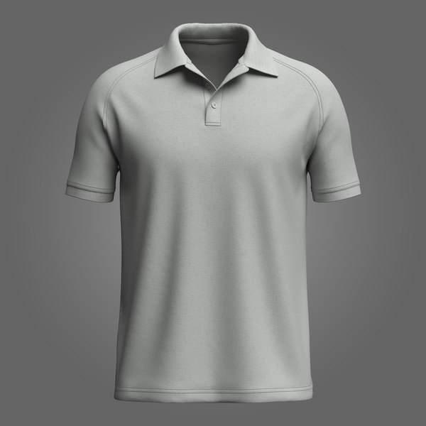 modelo 3d Camiseta polo de hombre - TurboSquid 2138070