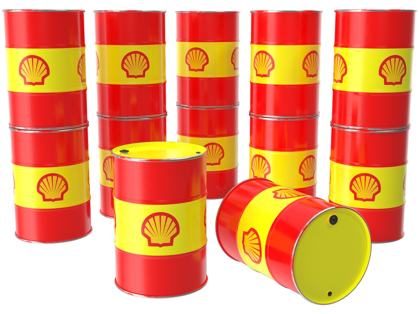 Set Of Bp Chevron Shell Texaco 3D - TurboSquid 1812564