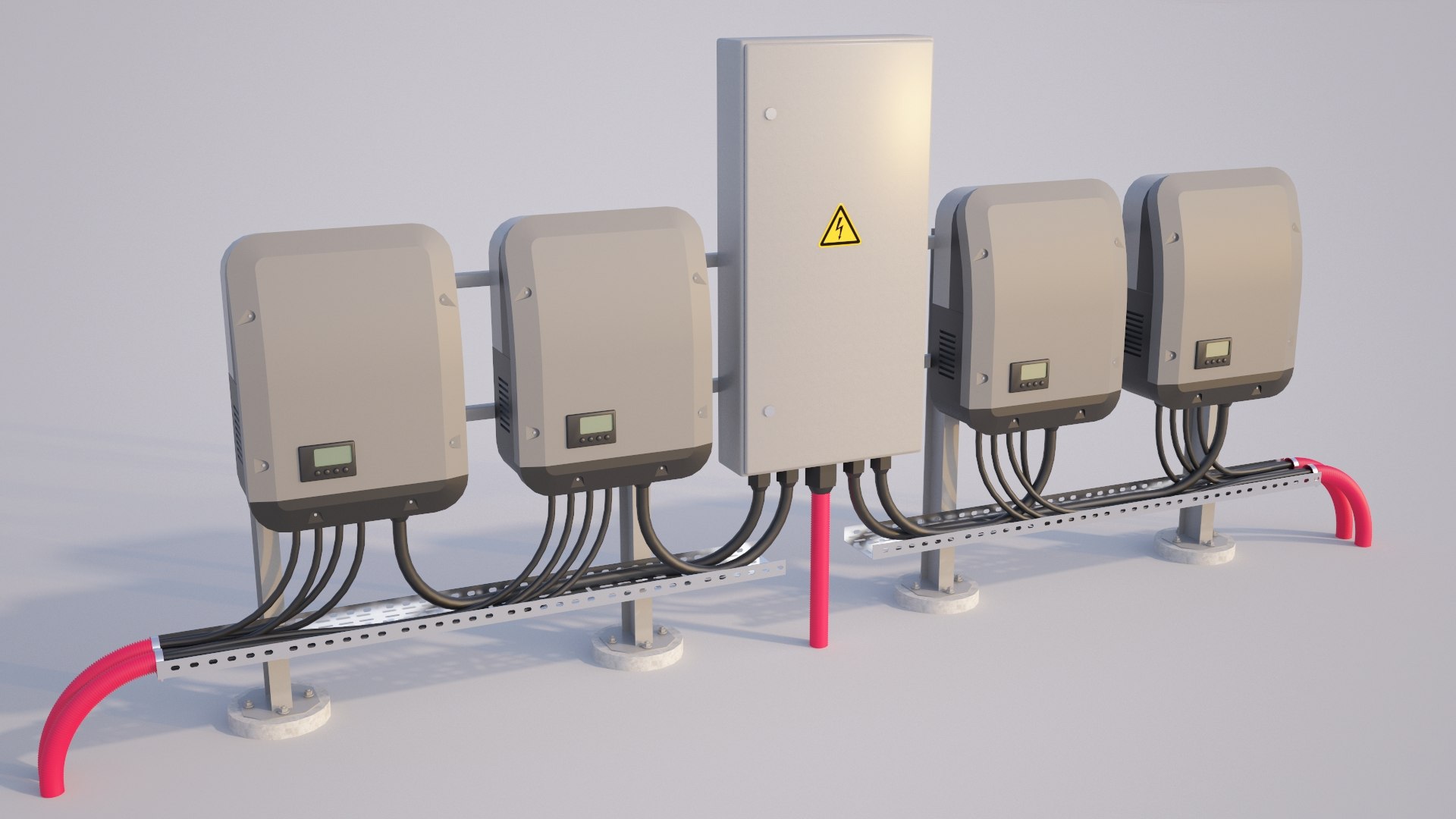 3D Solar Power Plant Models - TurboSquid 2180613
