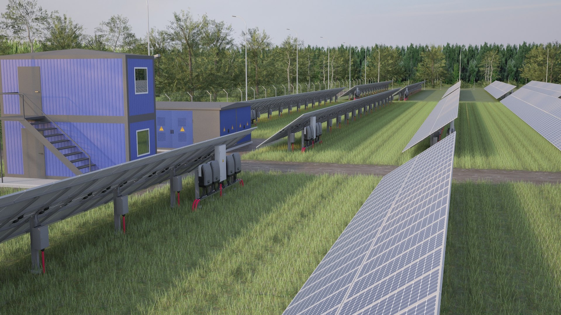 3D Solar Power Plant Models - TurboSquid 2180613