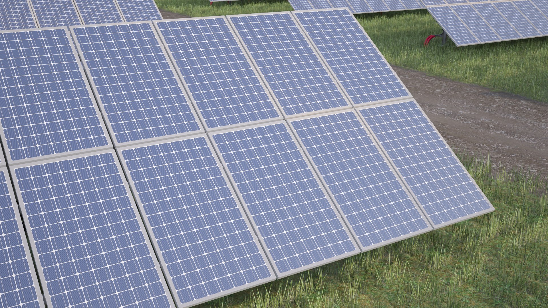 3D Solar Power Plant Models - TurboSquid 2180613