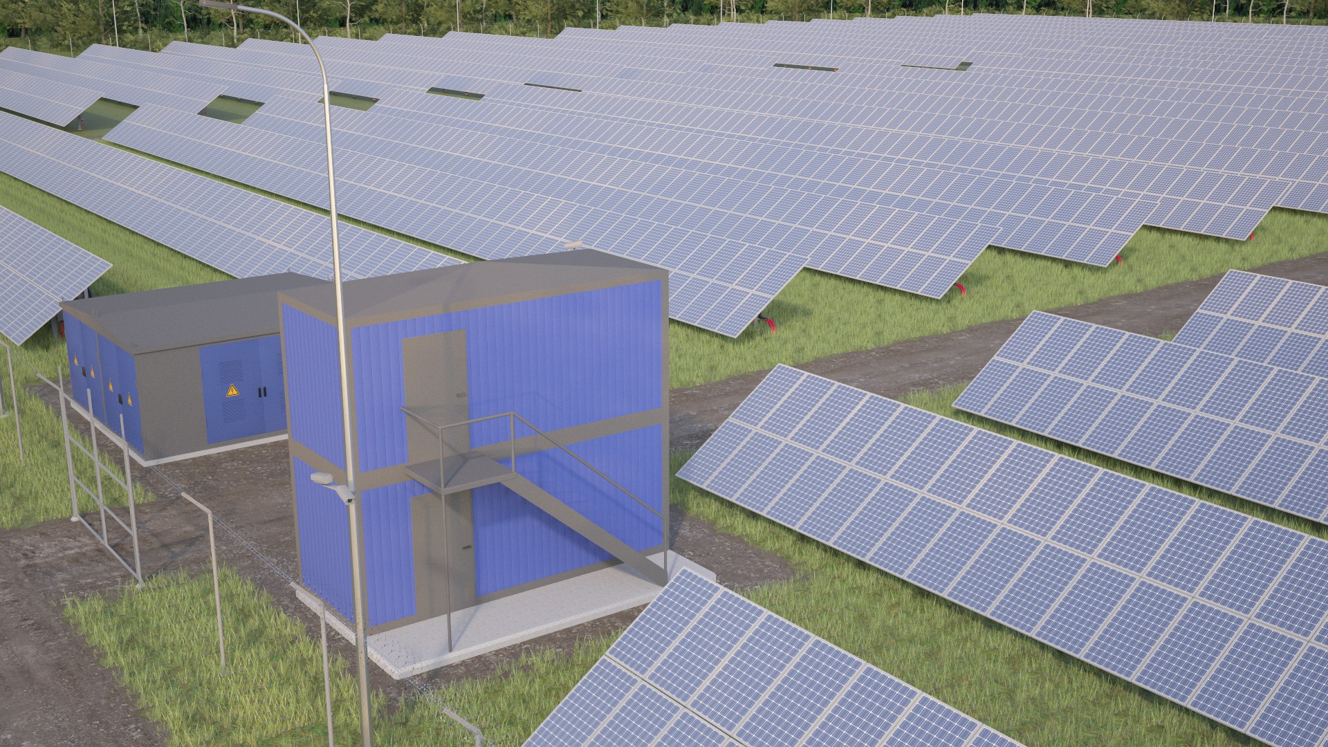 3D Solar Power Plant Models - TurboSquid 2180613