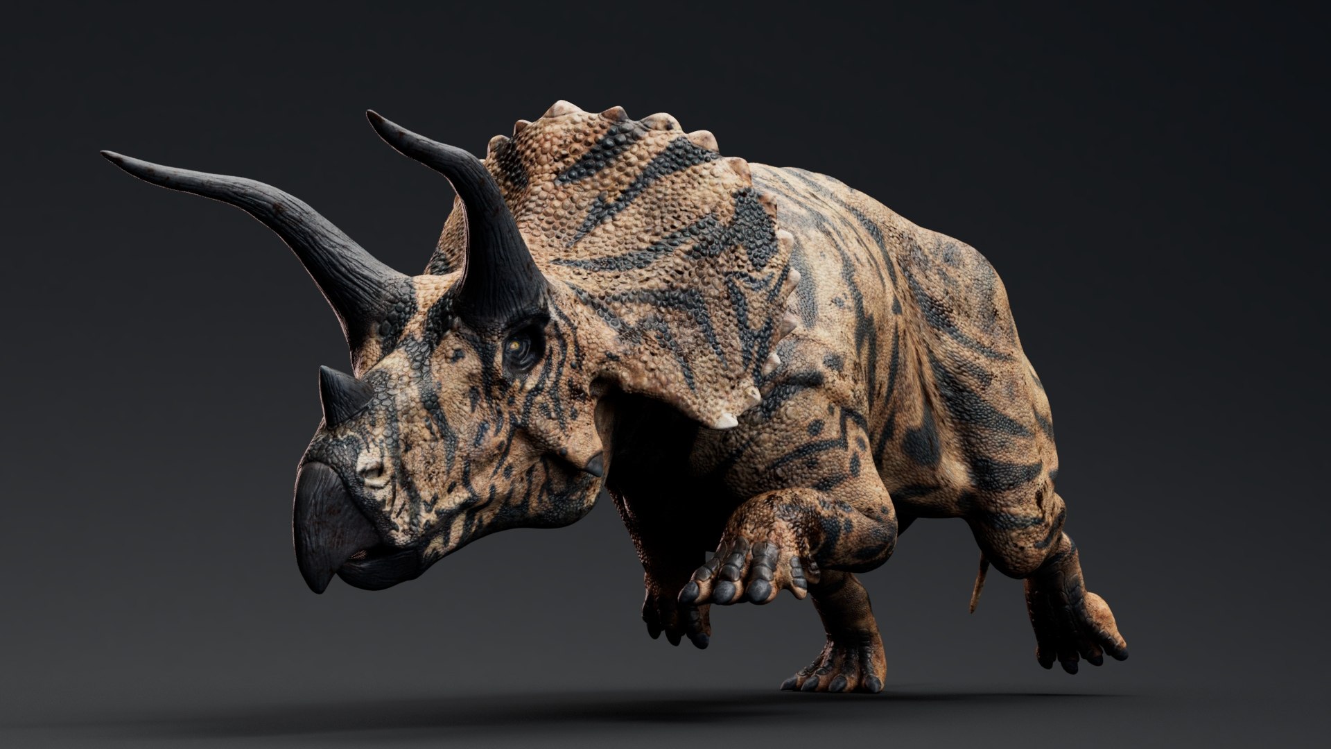 3D Model Triceratops Unreal Engine - Unity Projects - TurboSquid 2201659