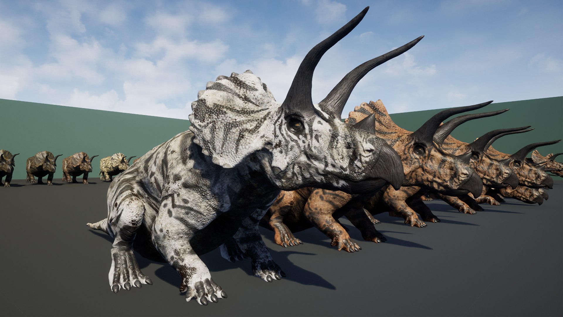 3D Model Triceratops Unreal Engine - Unity Projects - TurboSquid 2201659