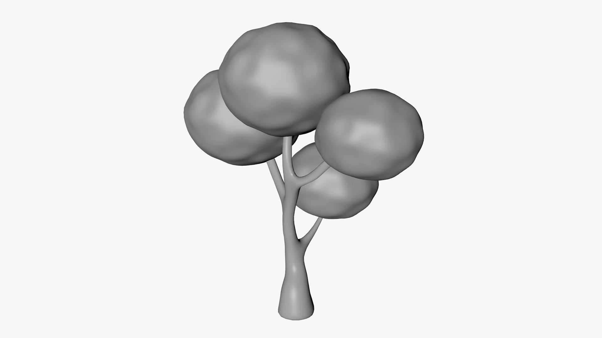 Stylized Trees 3d Model Turbosquid 1966432