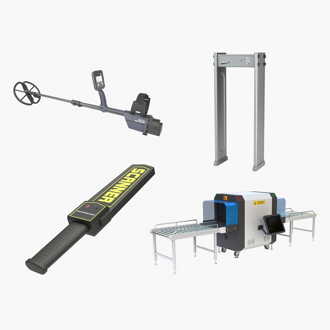 3D Metal Detector Pack - TurboSquid 2264179