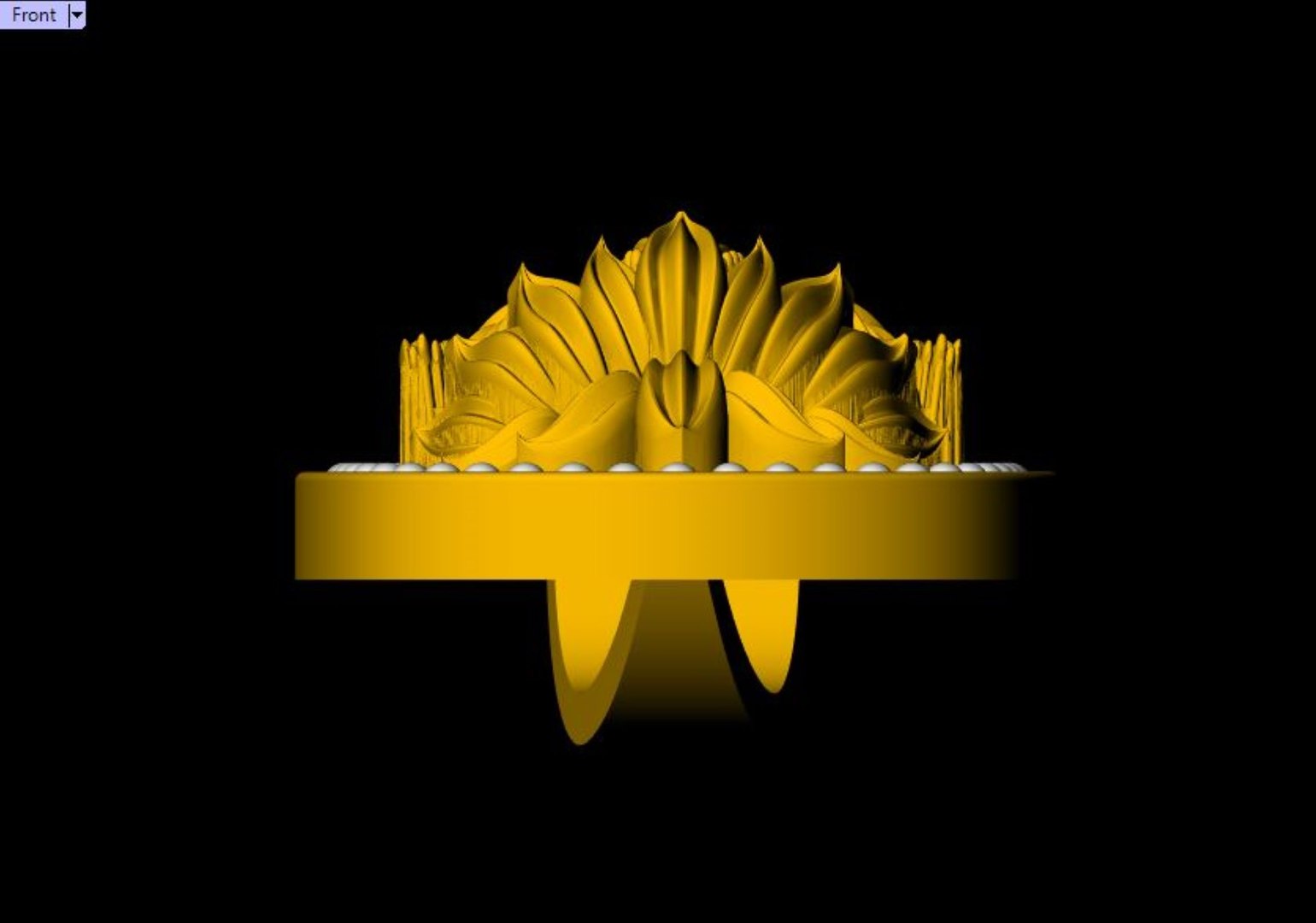 Round Laxmi Pendant - 0058 3D Model - TurboSquid 2333925